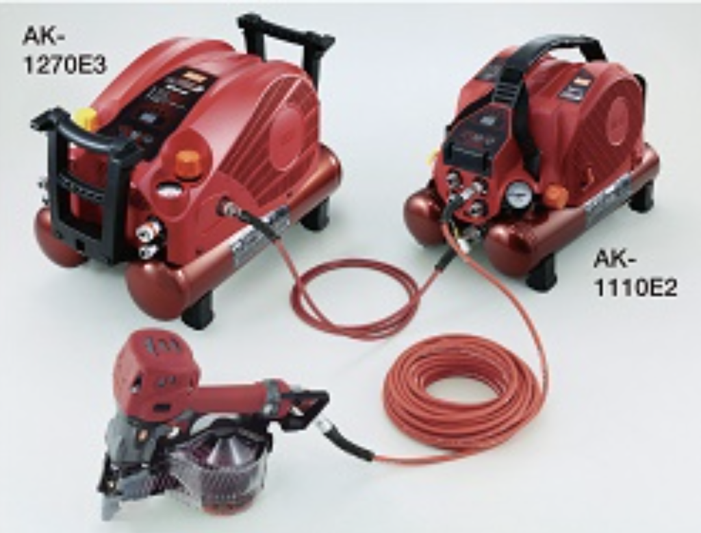 【マックス】自信のエア量と可搬性！『スーパーエア・コンプレッサー AK-1110E2 シリーズ』